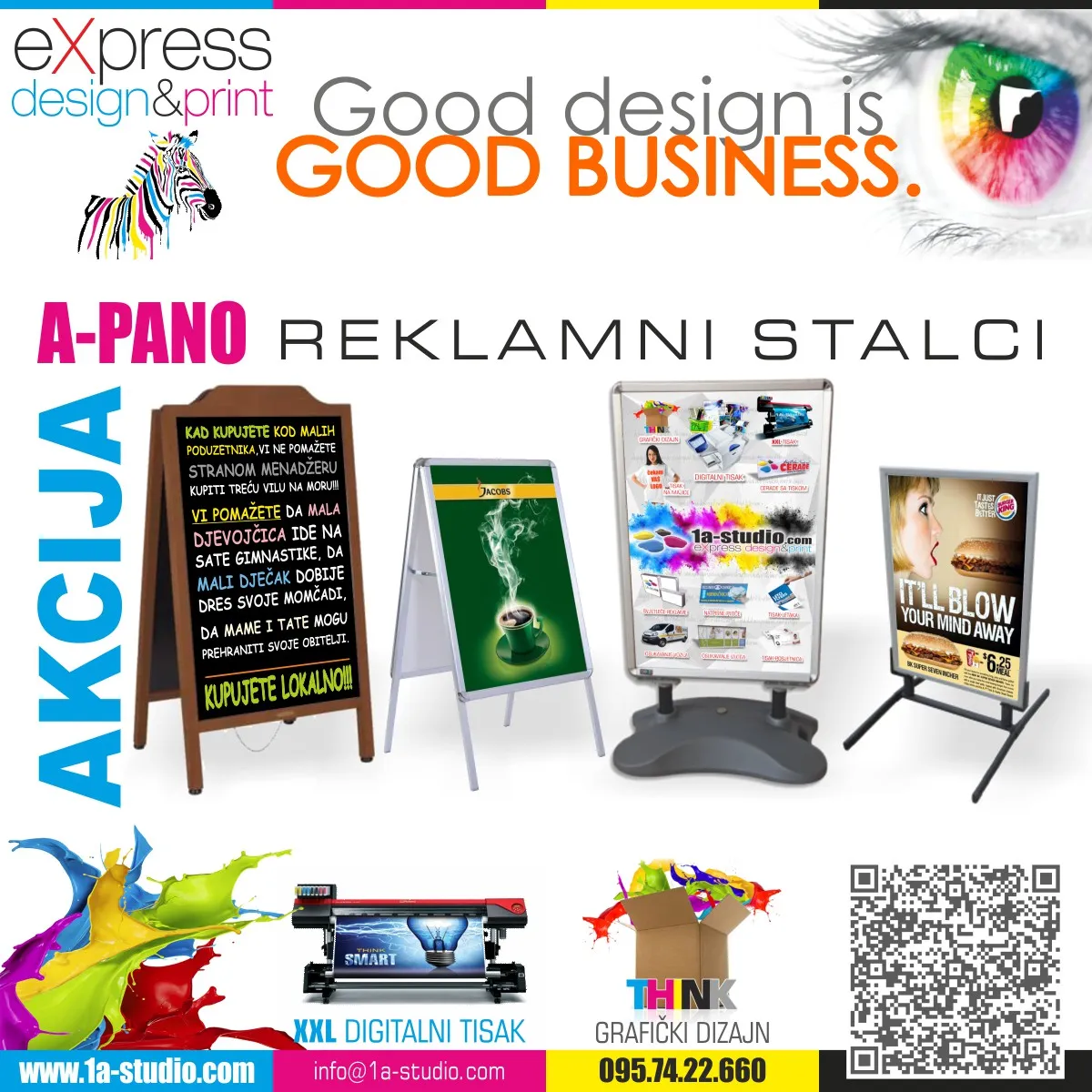 A-pano • Reklamni stalci • 1A-Studio™